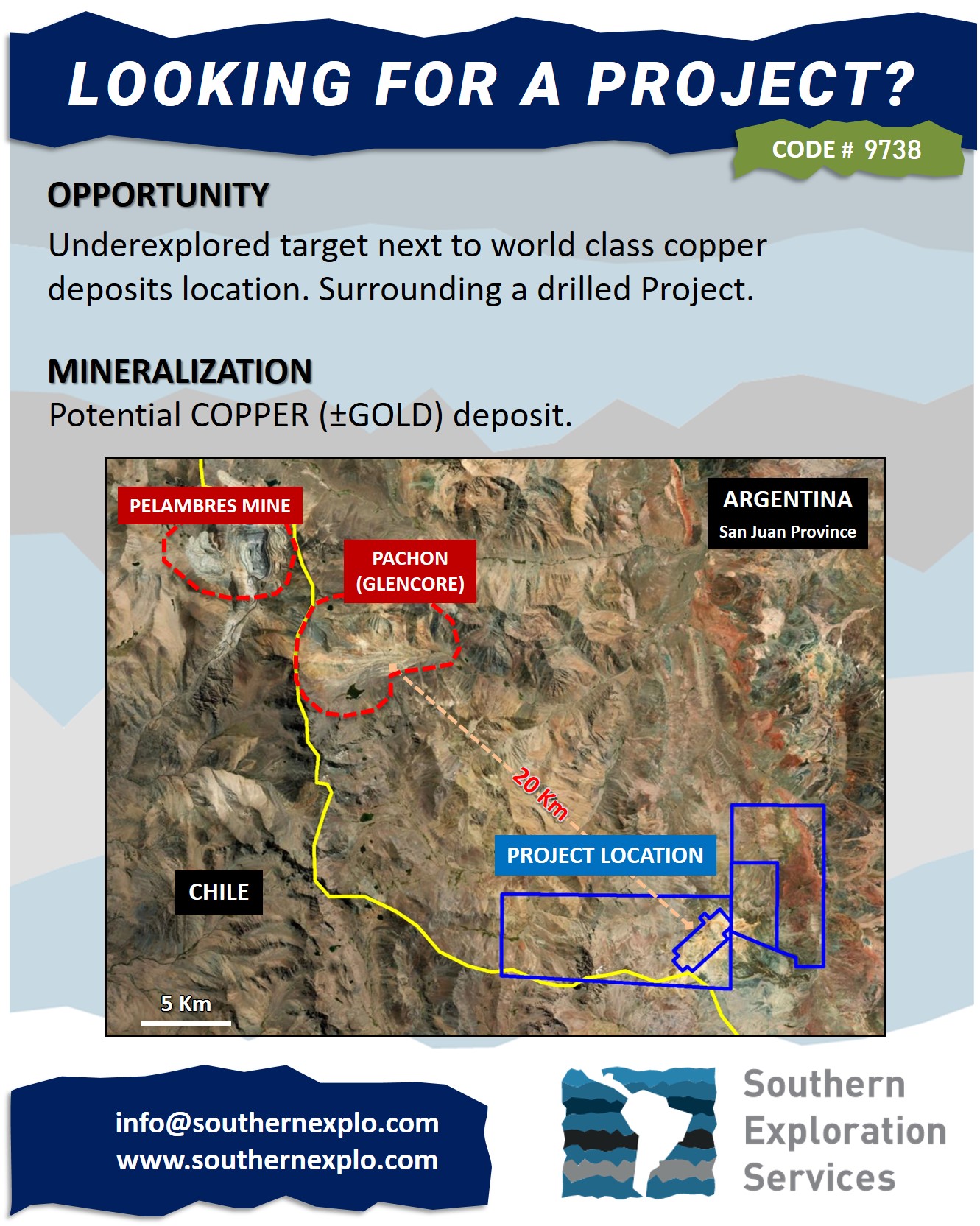 PROJECT PORTFOLIO – Southern Exploration Services